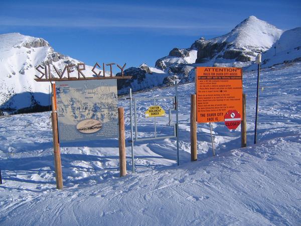 Silver City Run Entrance (Sunshine, Banff) |Coofer Cat's Weblog